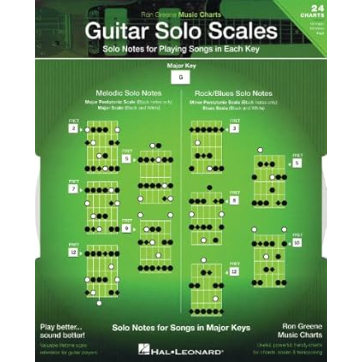Guitar Solo Scales: Solo Notes for Playing Songs in Each Key - Ron Gre ...