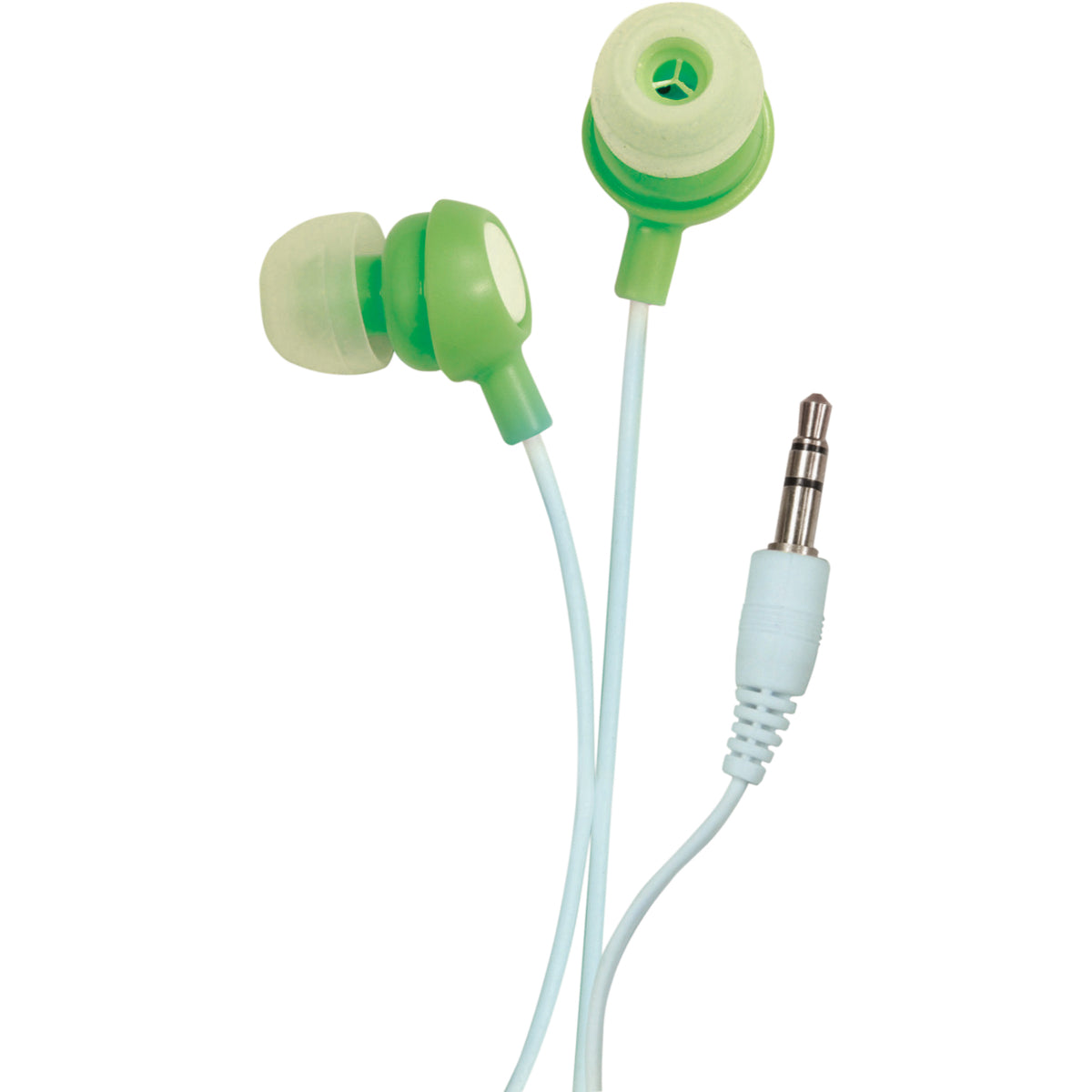 Green In-Ear Stereo Earphones – The Sound Garden Music Shop